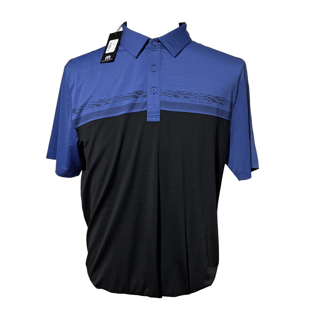 Travis Mathew Perspective Shift Polo (w/logo) - Marlin - Large | Skorzie