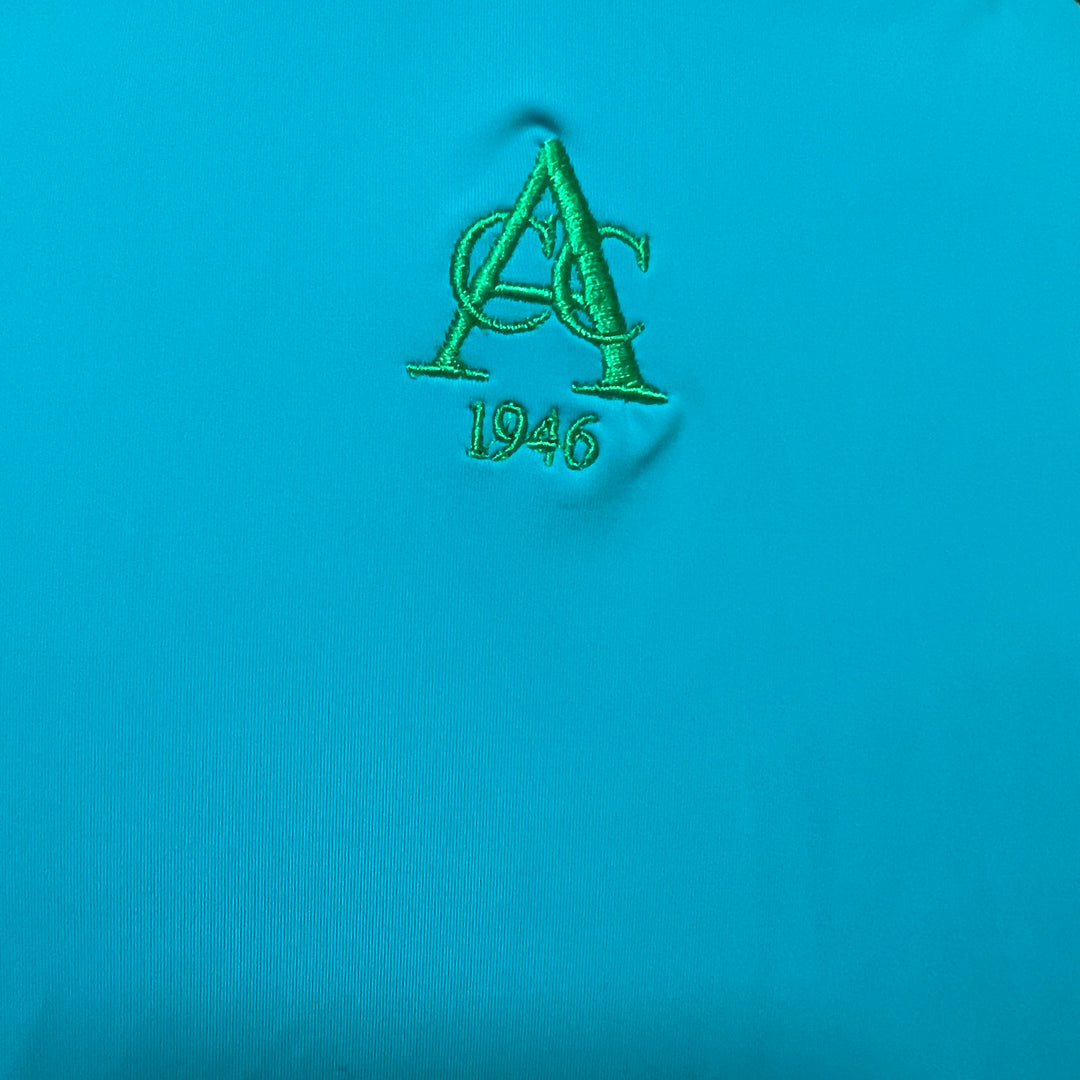 G/FORE Contrast Collar Silky Tech SL Polo (w/ logo) - Siren - Medium ...